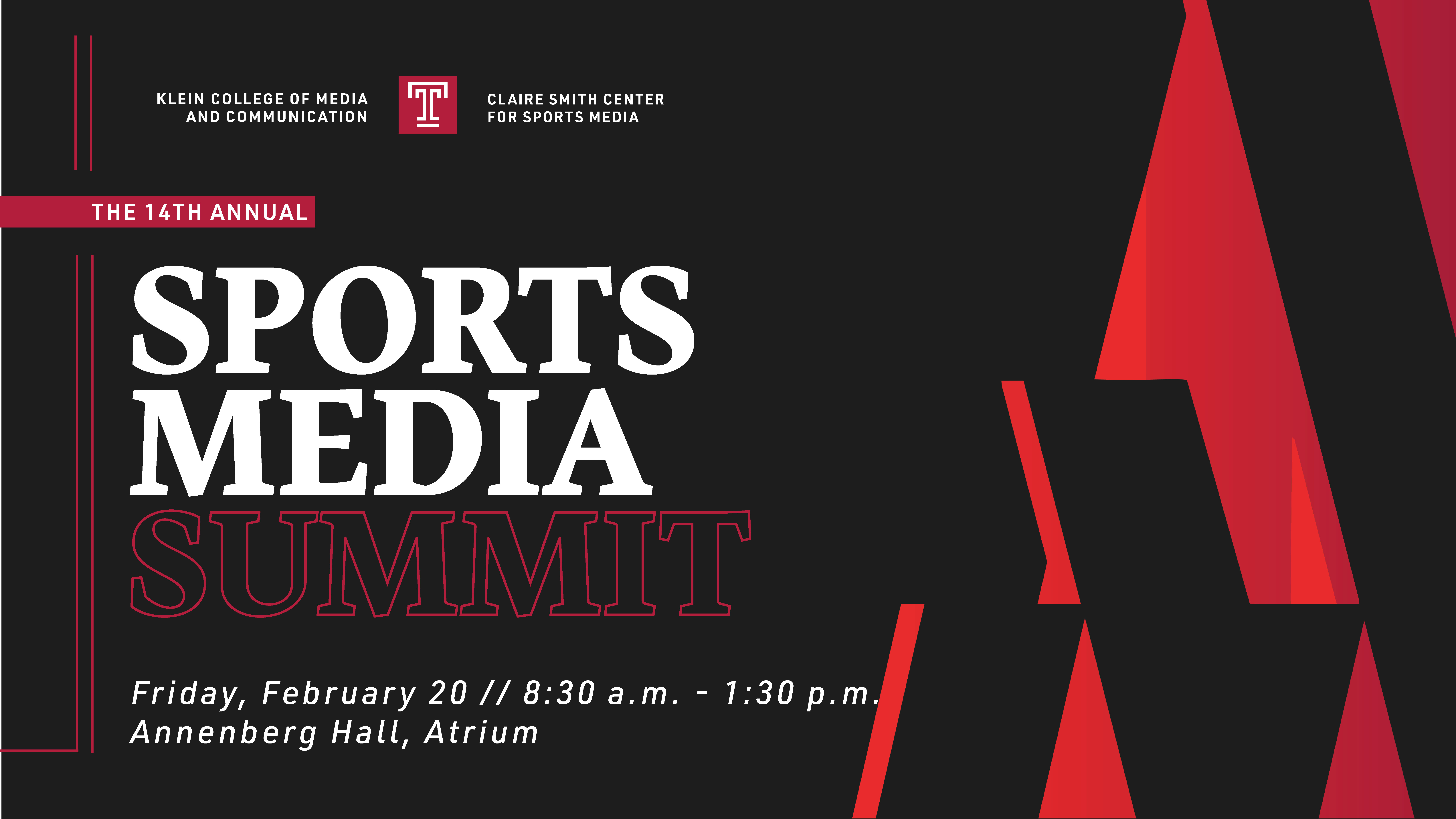 Klein College Sports Media Summit | Temple Now